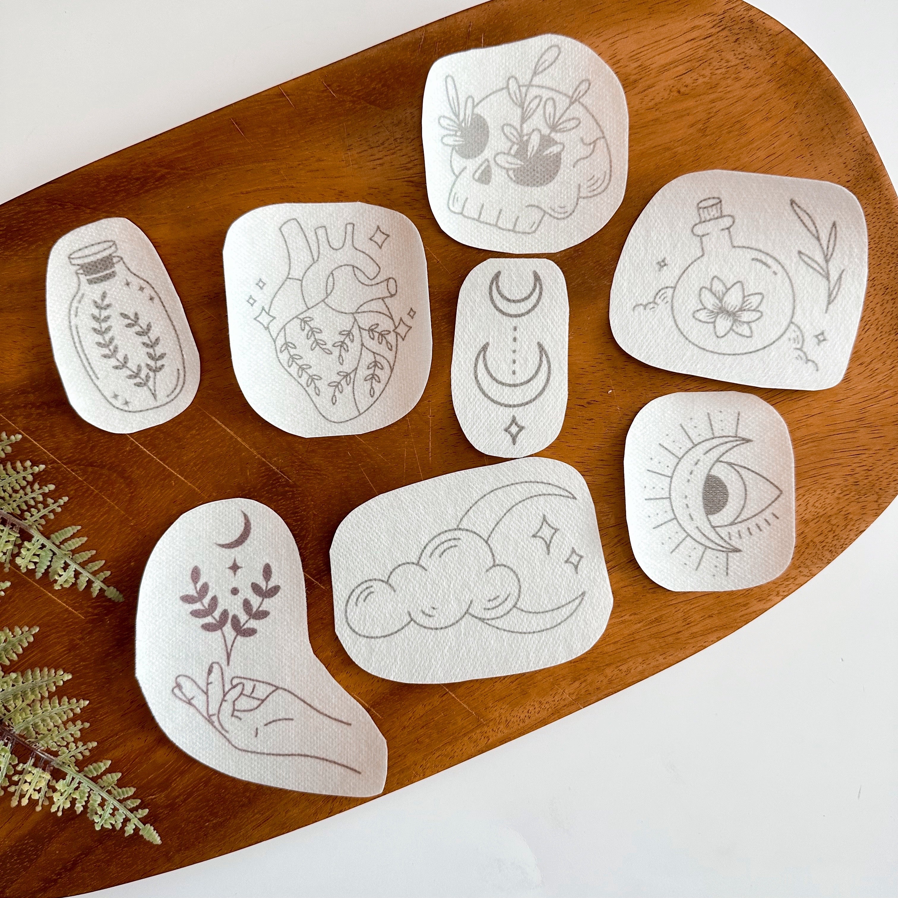 Moons, Magic, and Spells Stick & Stitch Embroidery Patterns – High Crafting