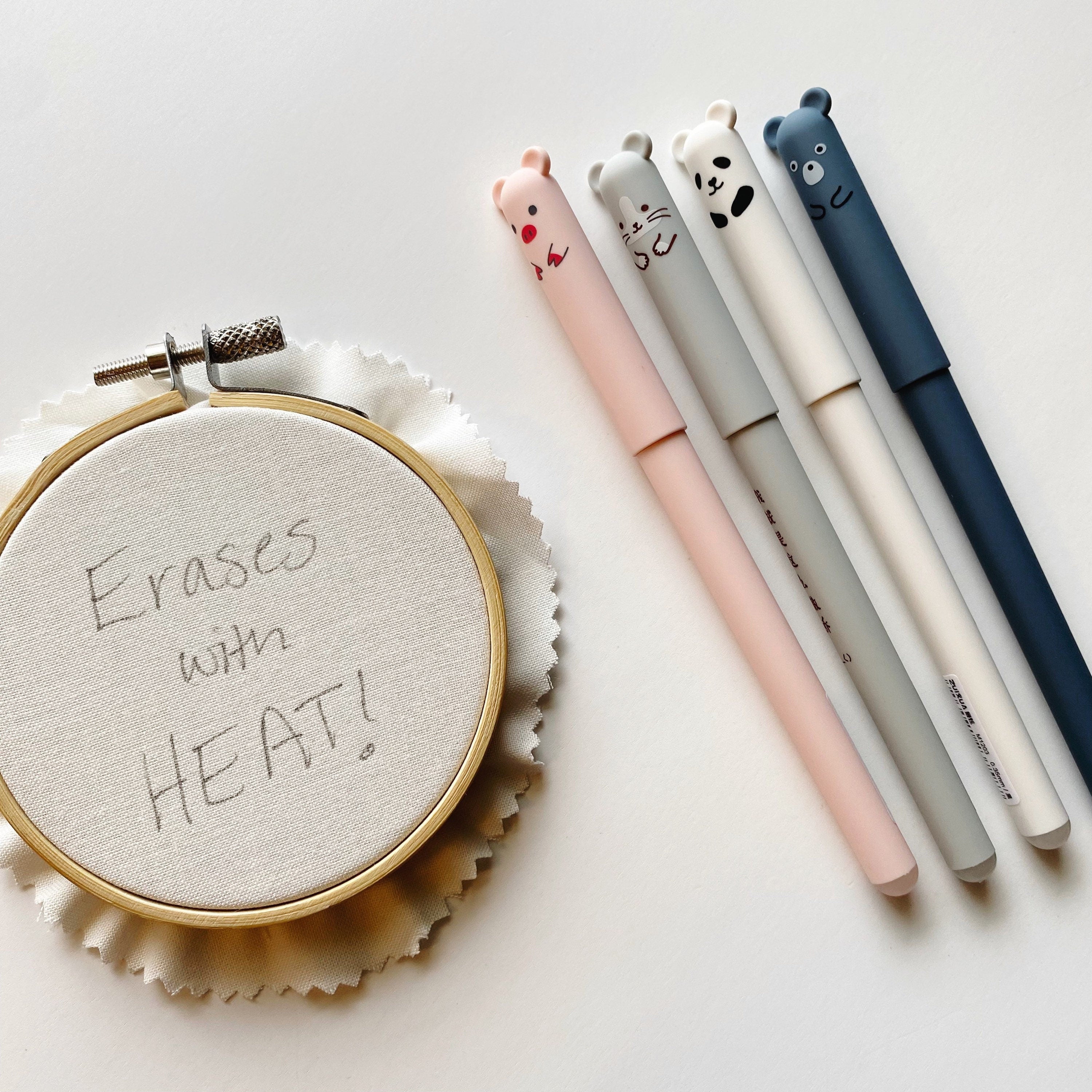 Kawaii Heat Erasable Gel Pen - Blue Ink – High Crafting